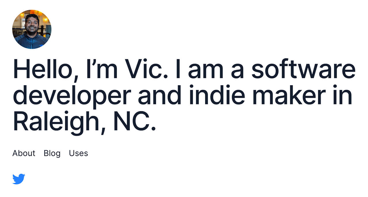 Uses • Vic Vijayakumar